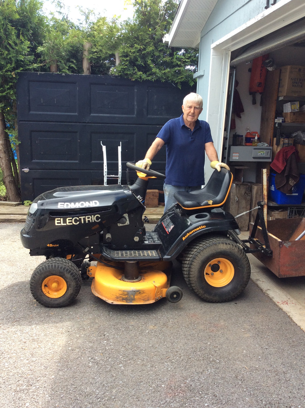 Edmond Electric Company Ltd | DIY Electric lawn tractor conversion ...